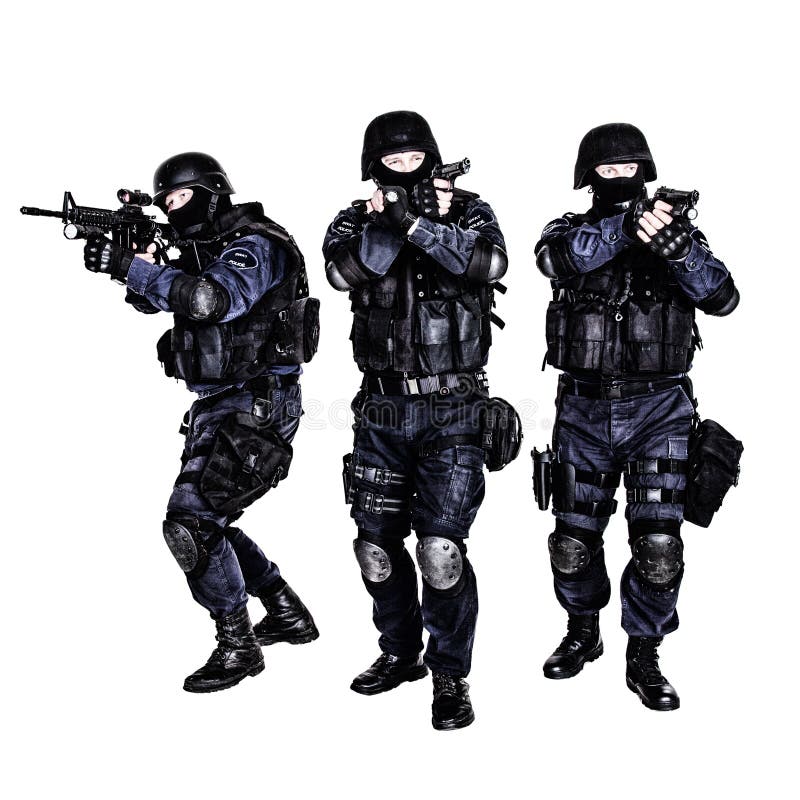 SWAT team in action stock photo. Image of filtered, officer - 38226946