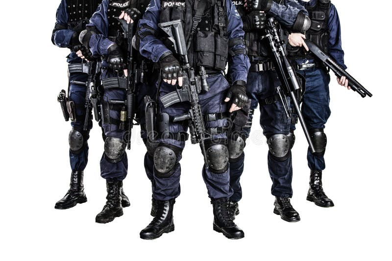 SWAT team stock photo. Image of marksman, force, armed - 38484982