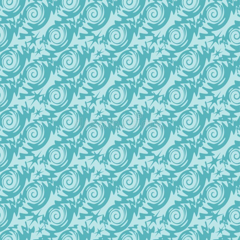 Swatch of a Seamless Pattern in Two Colors Stock Vector - Illustration ...