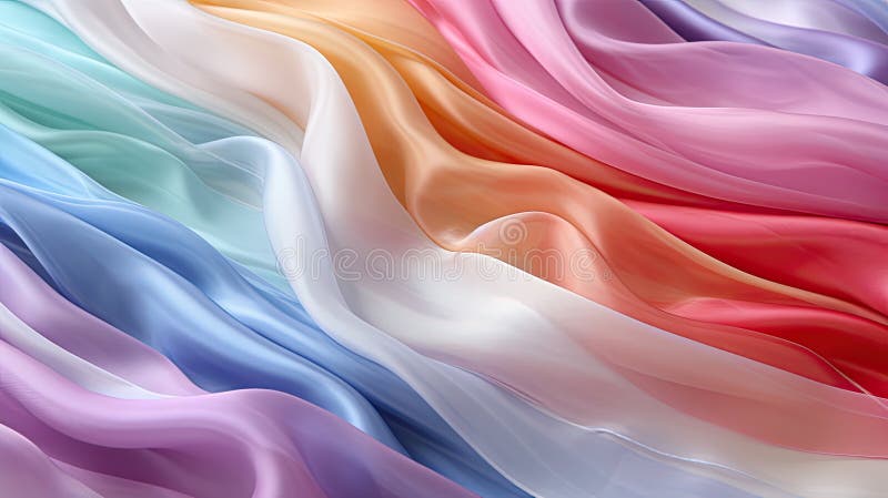 A Swath of Elegance in Textile Stock Image - Image of material, pure ...