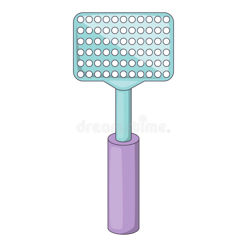 Cartoon Fly with swatter stock vector. Illustration of vector - 35674925