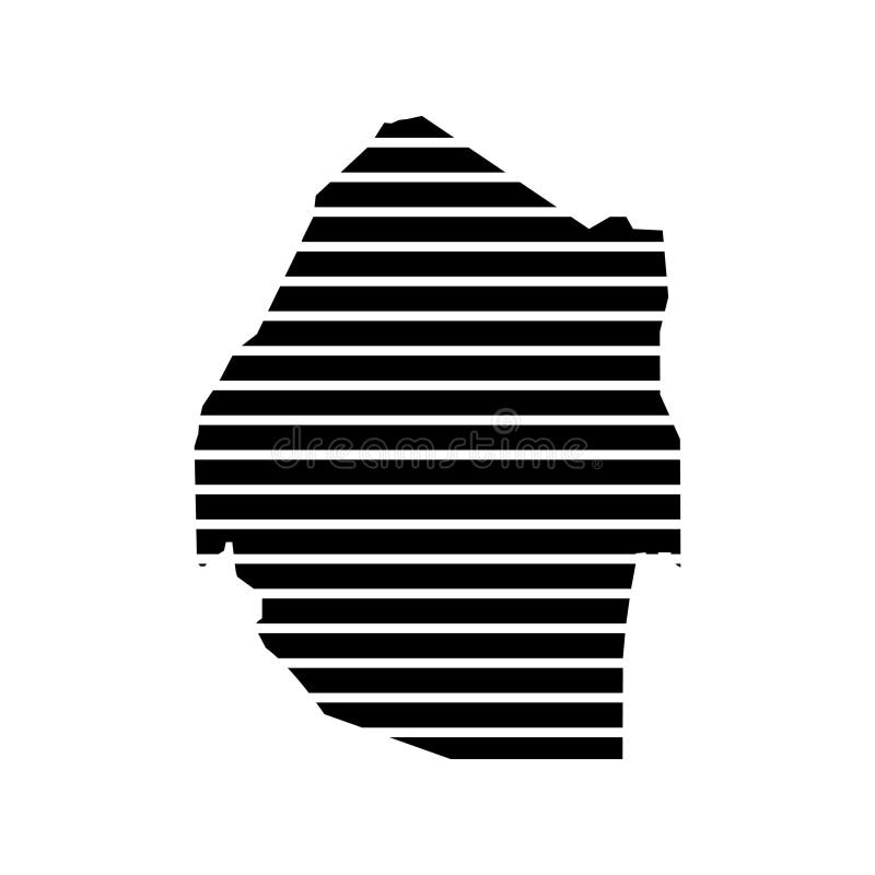 Swaziland Eswatini Map Icon Stock Vector - Illustration of abstract ...