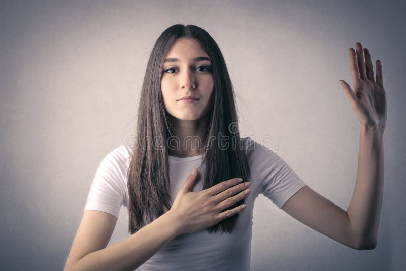 Swearing stock image. Image of back, caucasian, guilt - 46937591