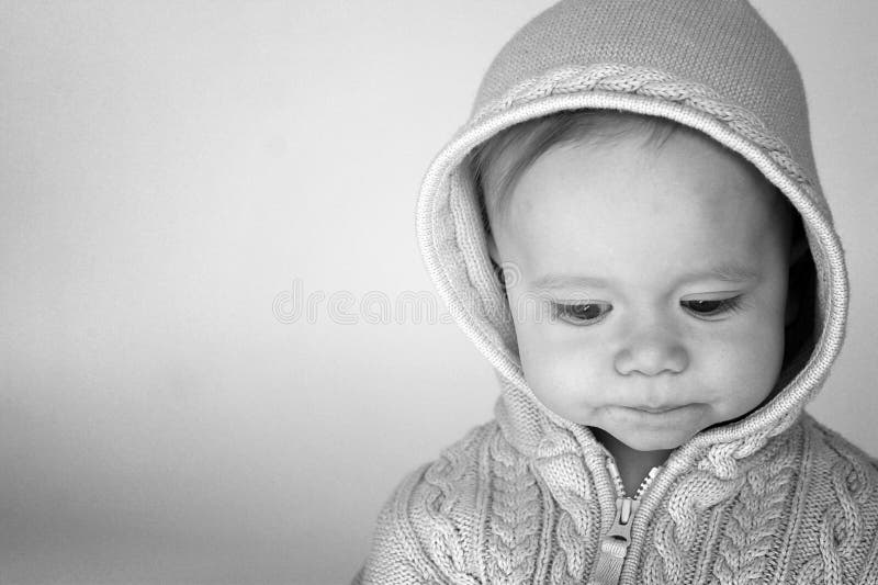 Sad baby stock photo. Image of feel, caucasian, selective - 3475910