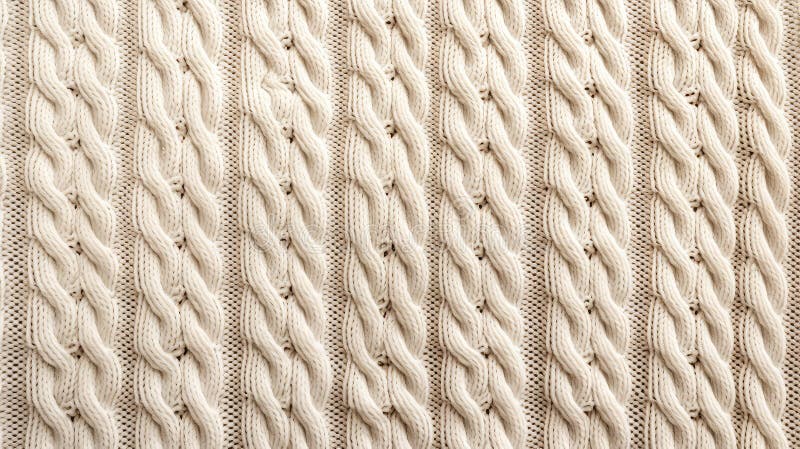 Sweater cable knit pattern stock illustration. Illustration of yarn ...