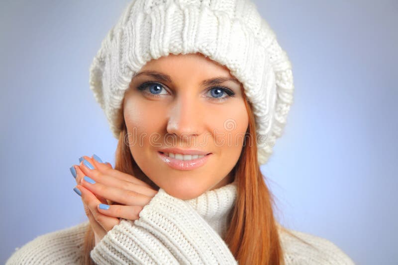Sweater and cap stock photo. Image of contemporary, happiness - 27641554