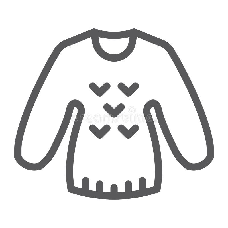 Jumper Line Drawing Stock Illustrations – 1,561 Jumper Line Drawing ...