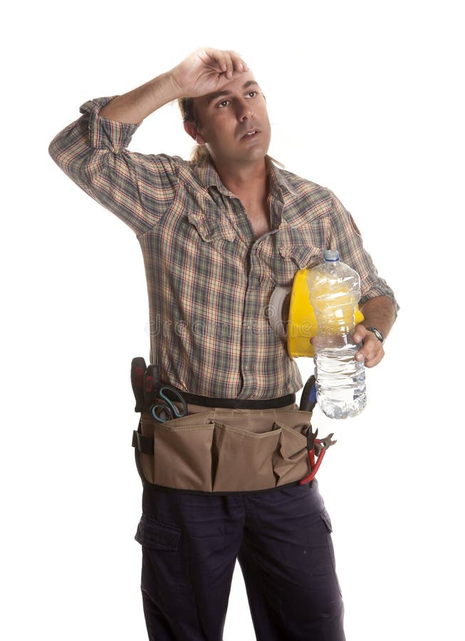 Pc worker stock image. Image of belt, industry, notes - 30970701