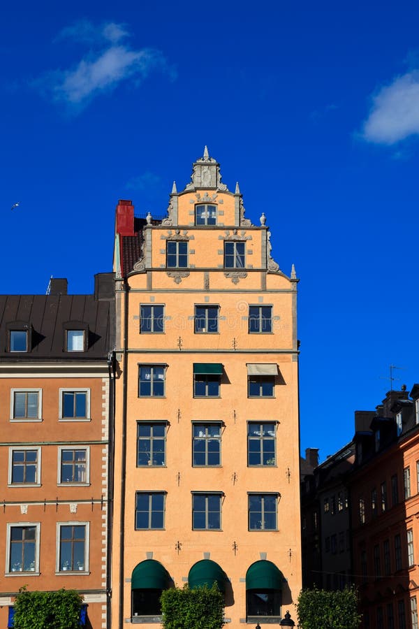 Sweden houses stock image. Image of nordic, facade, traditional - 26057879