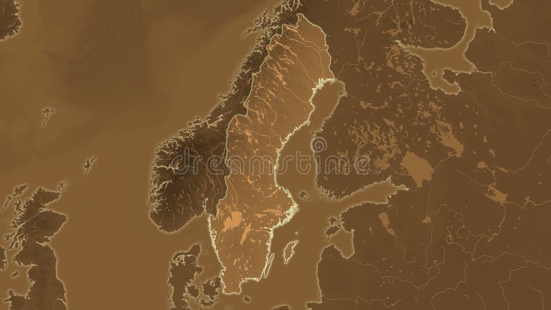 Sweden - tint. Composition stock illustration. Illustration of ...