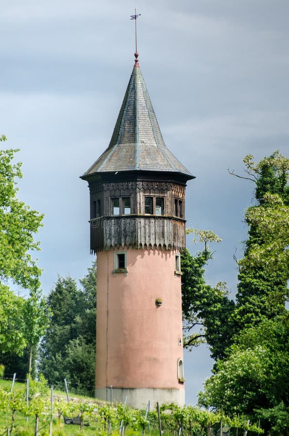Sweden Tower on Mainau Island Stock Image - Image of tower, daylight ...