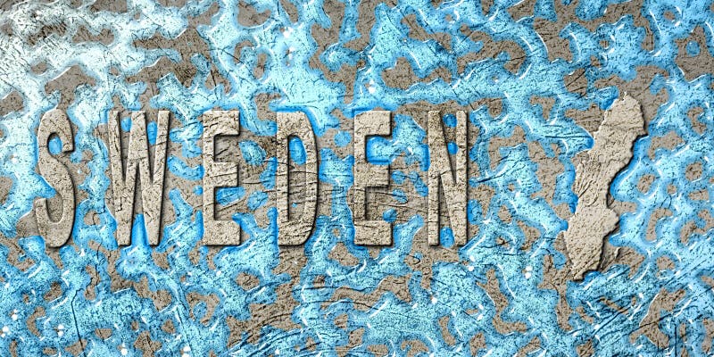 Sweden Water Management Concept Stock Illustration - Illustration of ...