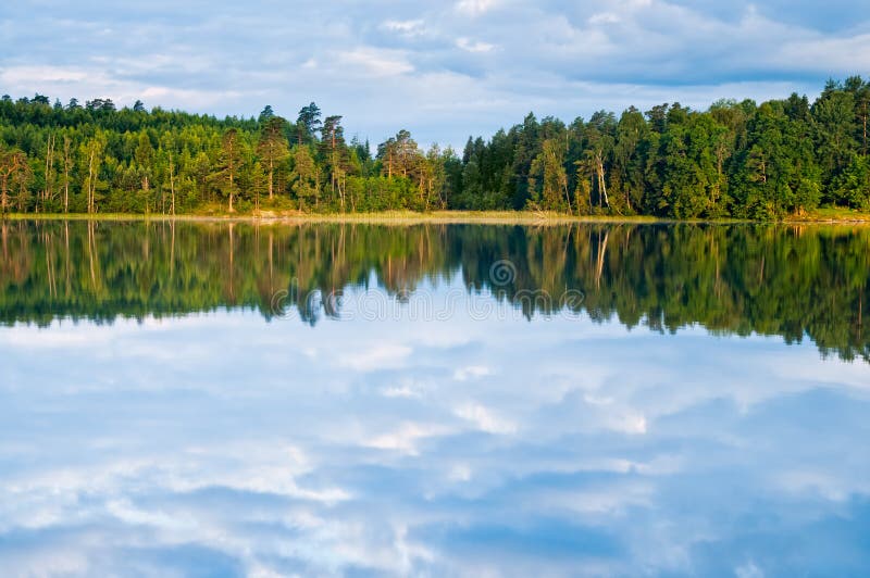 Sweden water reflections stock image. Image of water - 21334509