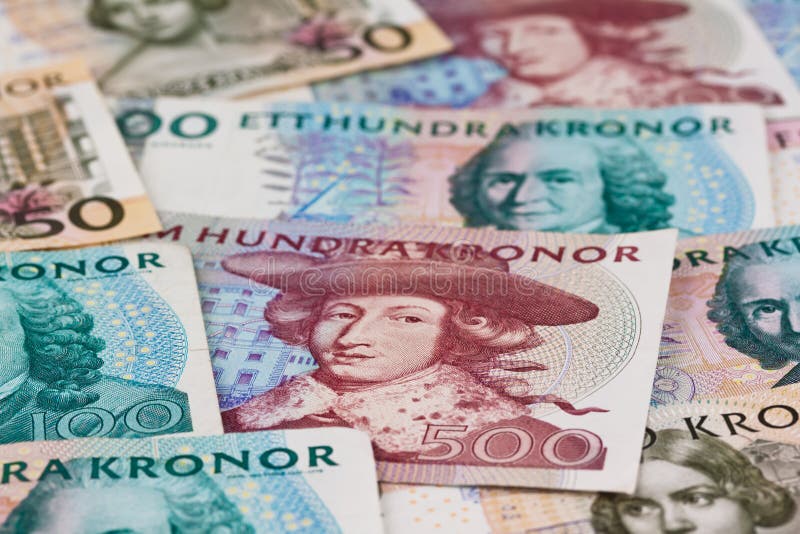 Swedish Crowns. Swedish Currency Stock Photo - Image of paper, crowns ...