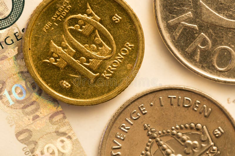 Swedish Currency Close Up stock image. Image of sweden - 60114039