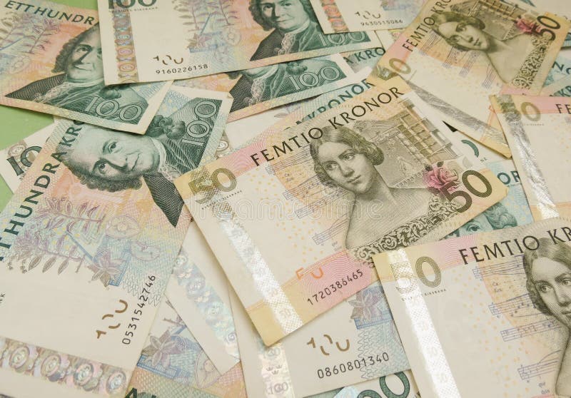 Swedish currency stock photo. Image of finance, crown - 11095236