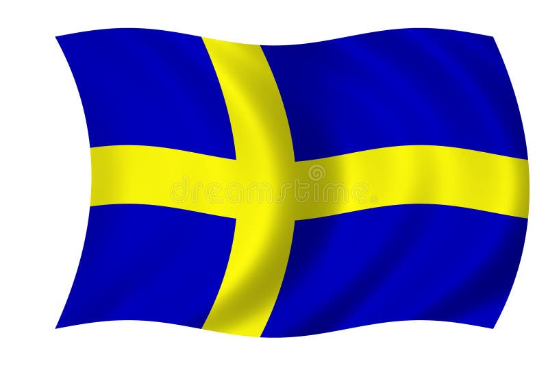 Svensk Flagga Clipart