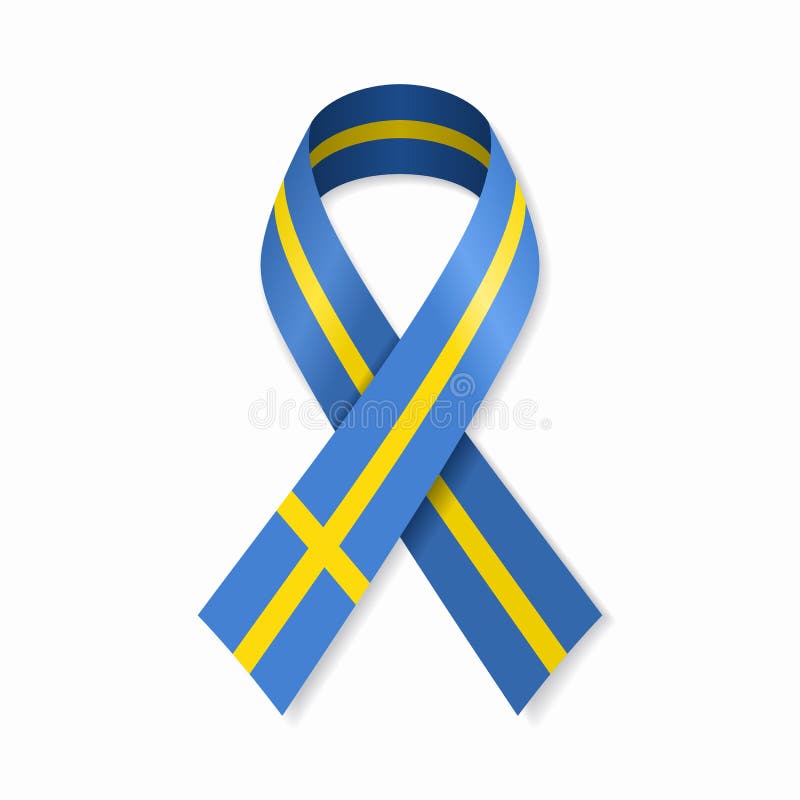 Swedish Flag Ribbon Stock Illustrations – 811 Swedish Flag Ribbon Stock ...