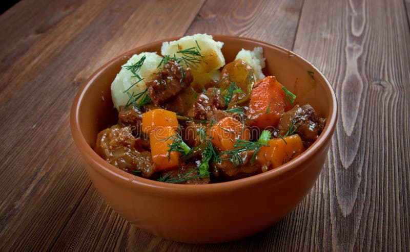 Swedish Kalops stock image. Image of potato, beetroot - 46082237