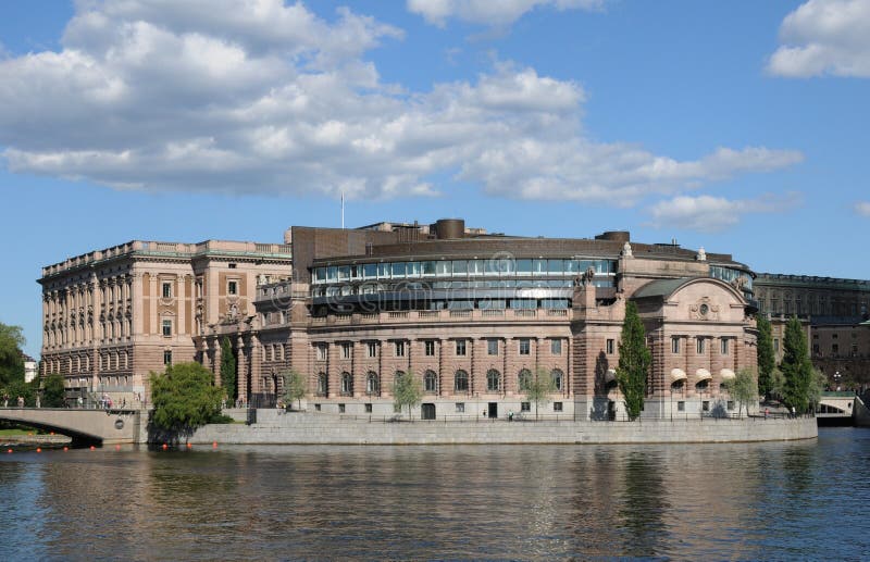 Swedish parliament stock photo. Image of deputy, stockholm - 20902396