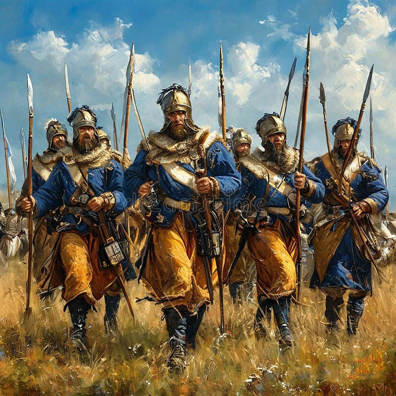 Swedish warriors stock photo. Image of violence, army - 352803396