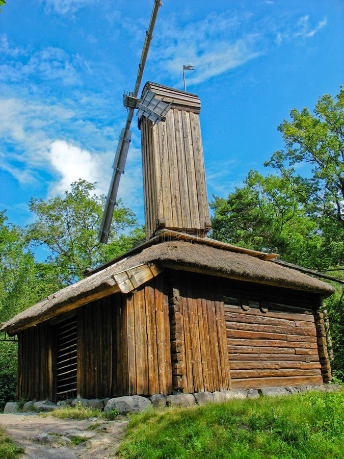 Swedish windmill stock image. Image of nature, capital - 26059239