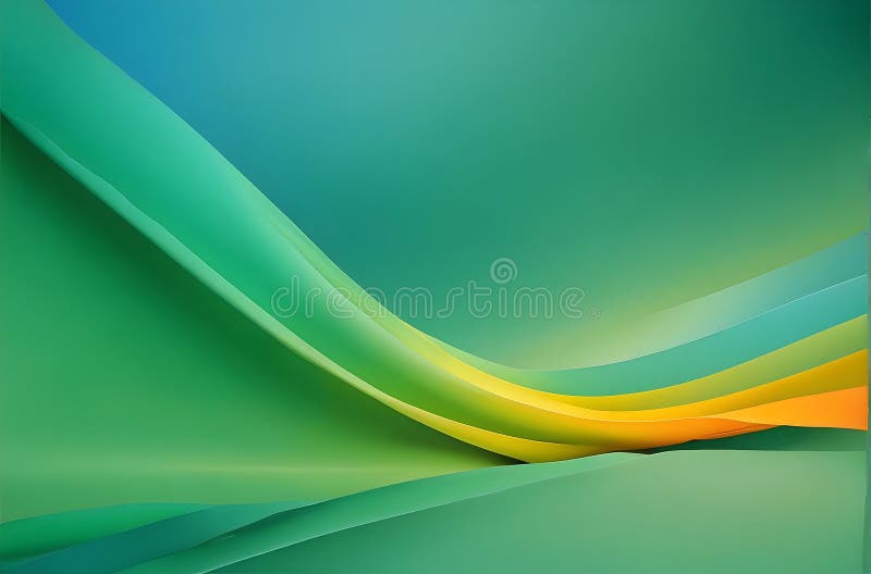 Abstract Waves of Color Flowing in a Vibrant Artistic Representation ...
