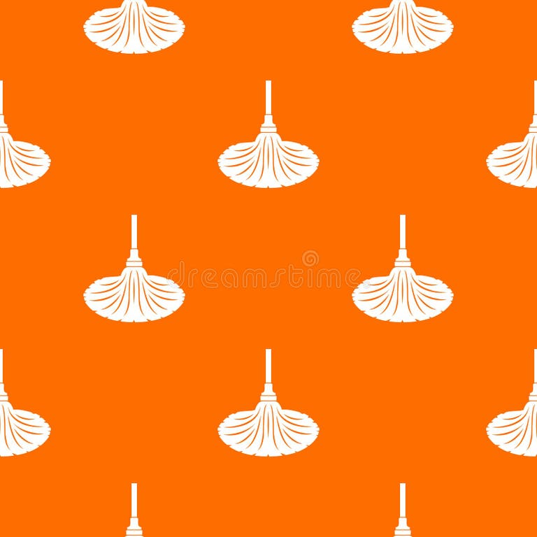 Sweeping Pattern Vector Orange Stock Vector - Illustration of hygiene ...