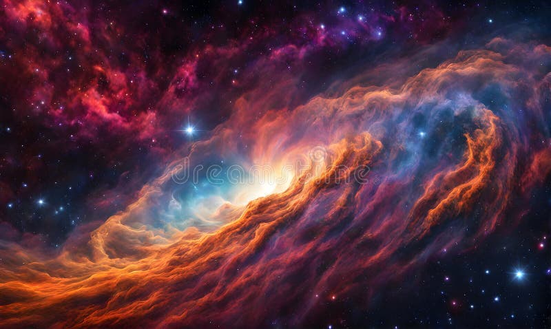 A Sweeping View of the Cosmos, Stars Streaking Across the Celestial ...