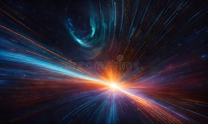 A Sweeping View of the Cosmos, Stars Streaking Across the Celestial ...