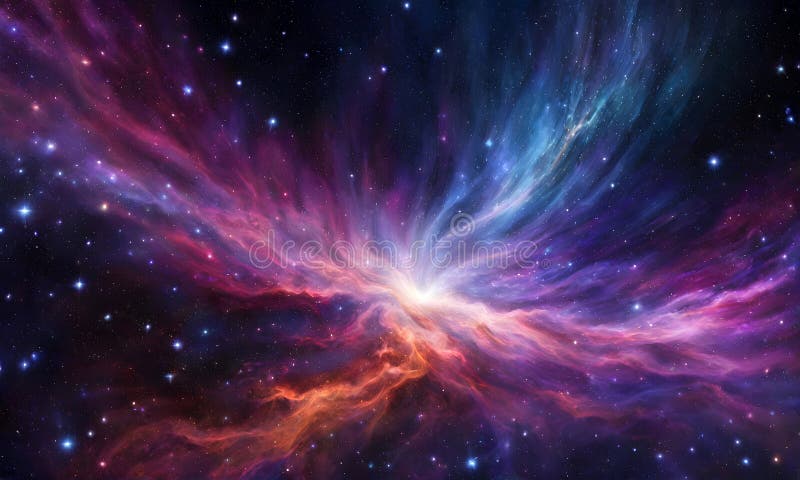 A Sweeping View of the Cosmos, Stars Streaking Across the Celestial ...