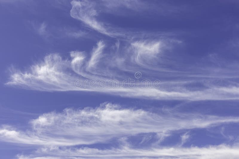 Sweeping wispy clouds stock photo. Image of calm, peace - 336941006