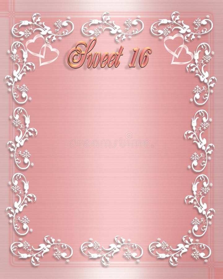 Sweet 16 Background Designs Sweet Sixteen" Swirl & Fan Hanging