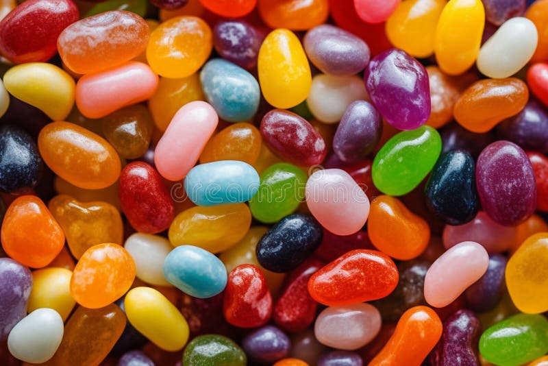 The Sweet Allure: a Spectrum of Candy Delights Stock Illustration ...