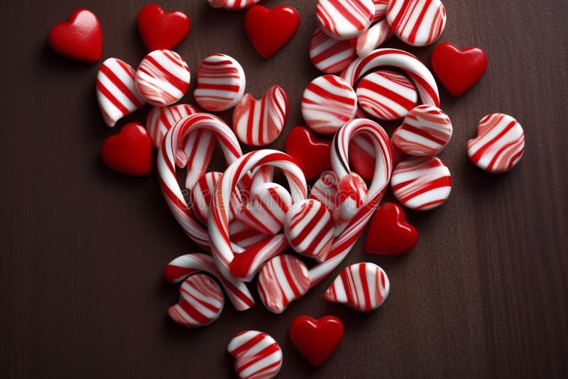 The Sweet Allure: a Spectrum of Candy Delights Stock Illustration ...