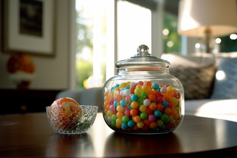 The Sweet Allure: a Spectrum of Candy Delights Stock Illustration ...