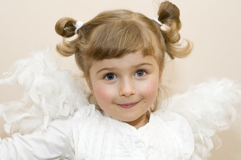 Sweet angel stock image. Image of creative, protection - 7000659