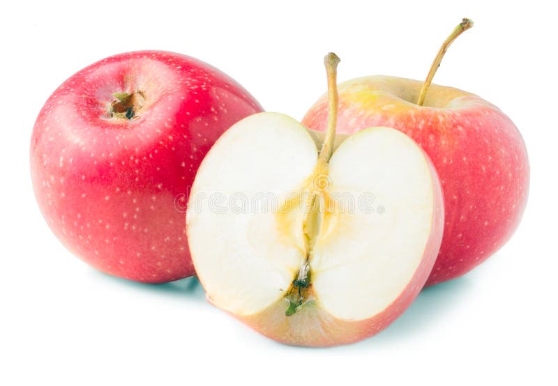 Sweet apple with slice stock photo. Image of apple, stem - 60325770