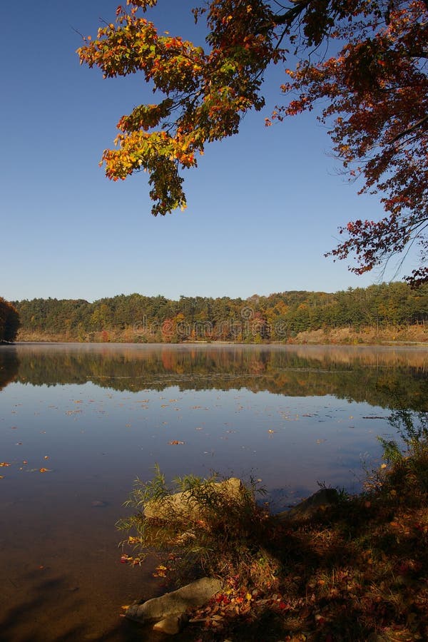 Sweet Arrow Lake stock image. Image of autumn, schuylkill - 1385003