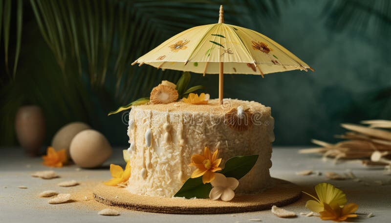 Sweet Autumn Dessert on Rustic Wooden Table Generated by AI Stock ...