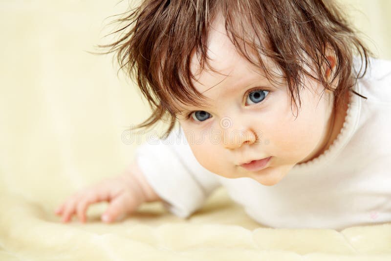 Sweet baby stock image. Image of sweet, girl, portrait - 17992495