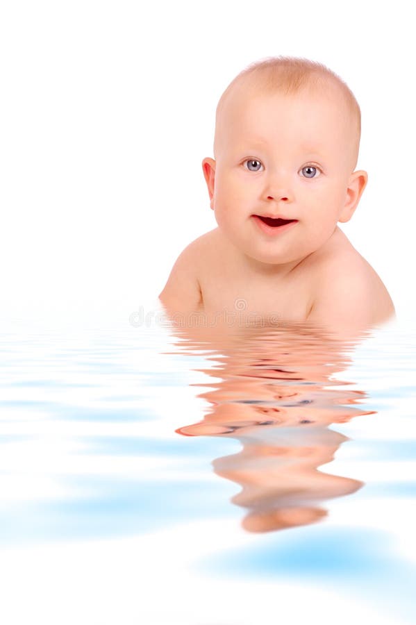 Sweet baby stock image. Image of girl, childhood, ripple - 8236315