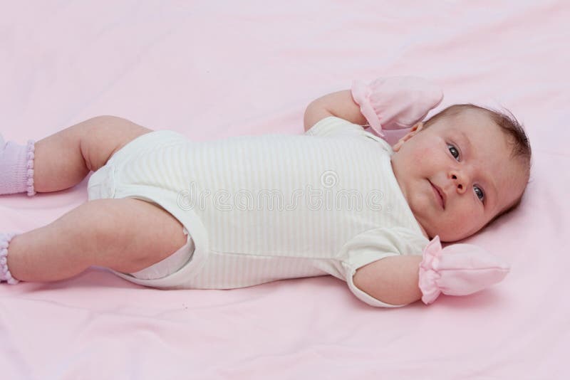 Sweet baby girl stock photo. Image of face, baby, care - 12725810