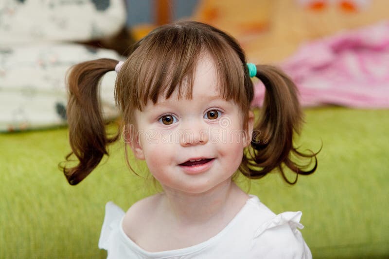 Sweet baby girl stock photo. Image of human, attractive - 16284946