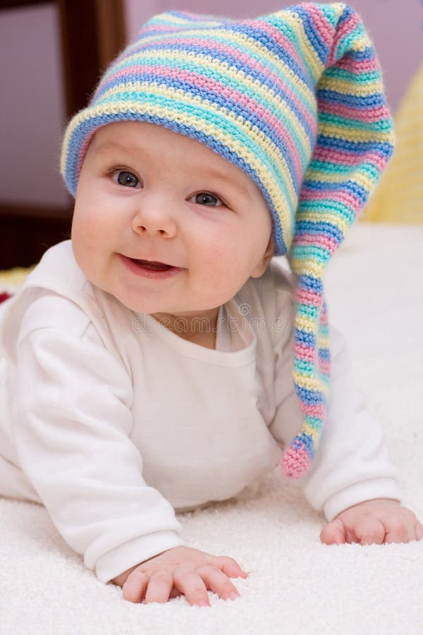 Sweet baby girl stock image. Image of attractive, baby - 16293619