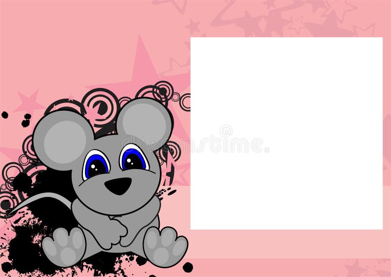 Sweet Mouse Married Cartoon Background Stock Vector - Illustration of ...