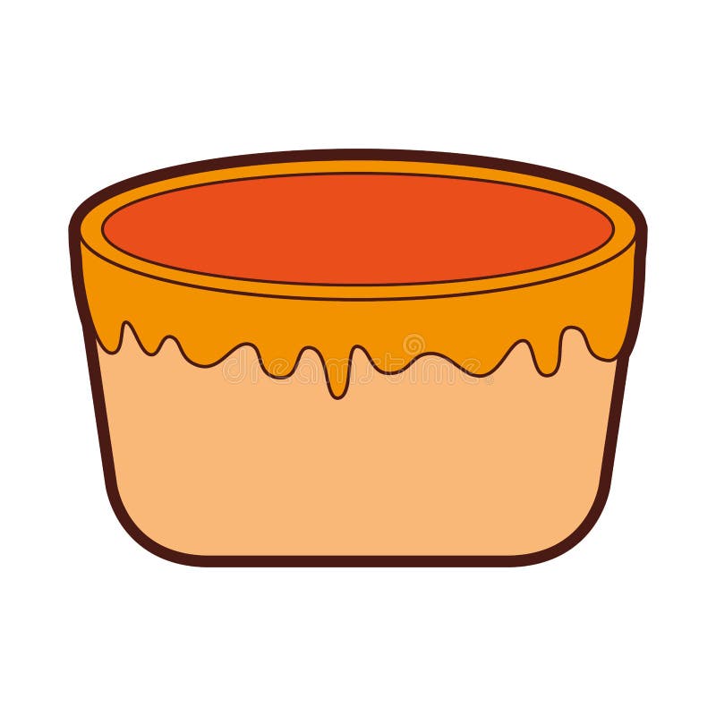 Sweet baked cake cartoon stock vector. Illustration of white - 92945314