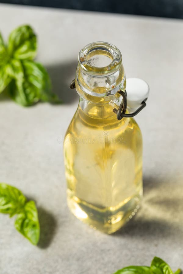 Sweet Basil Simple Syrup stock photo. Image of ingredients - 324615062