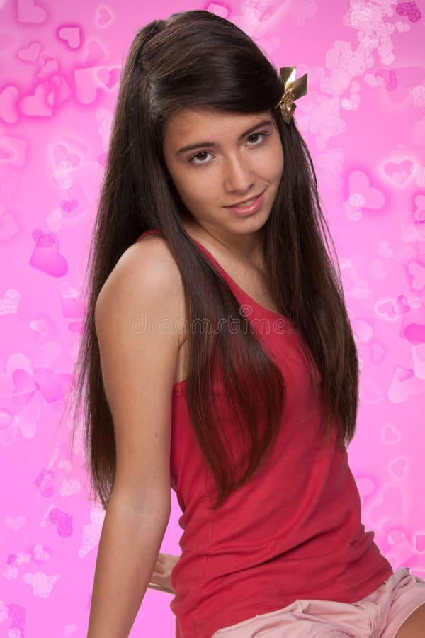 Sweet Beautiful Girl Smiling Stock Image - Image of female, cute: 26158019