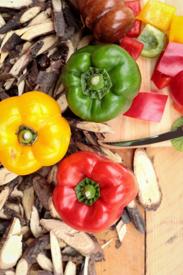 Sweet Bell Pepper Fresh Organic. Stock Image - Image of bell, seasonal ...